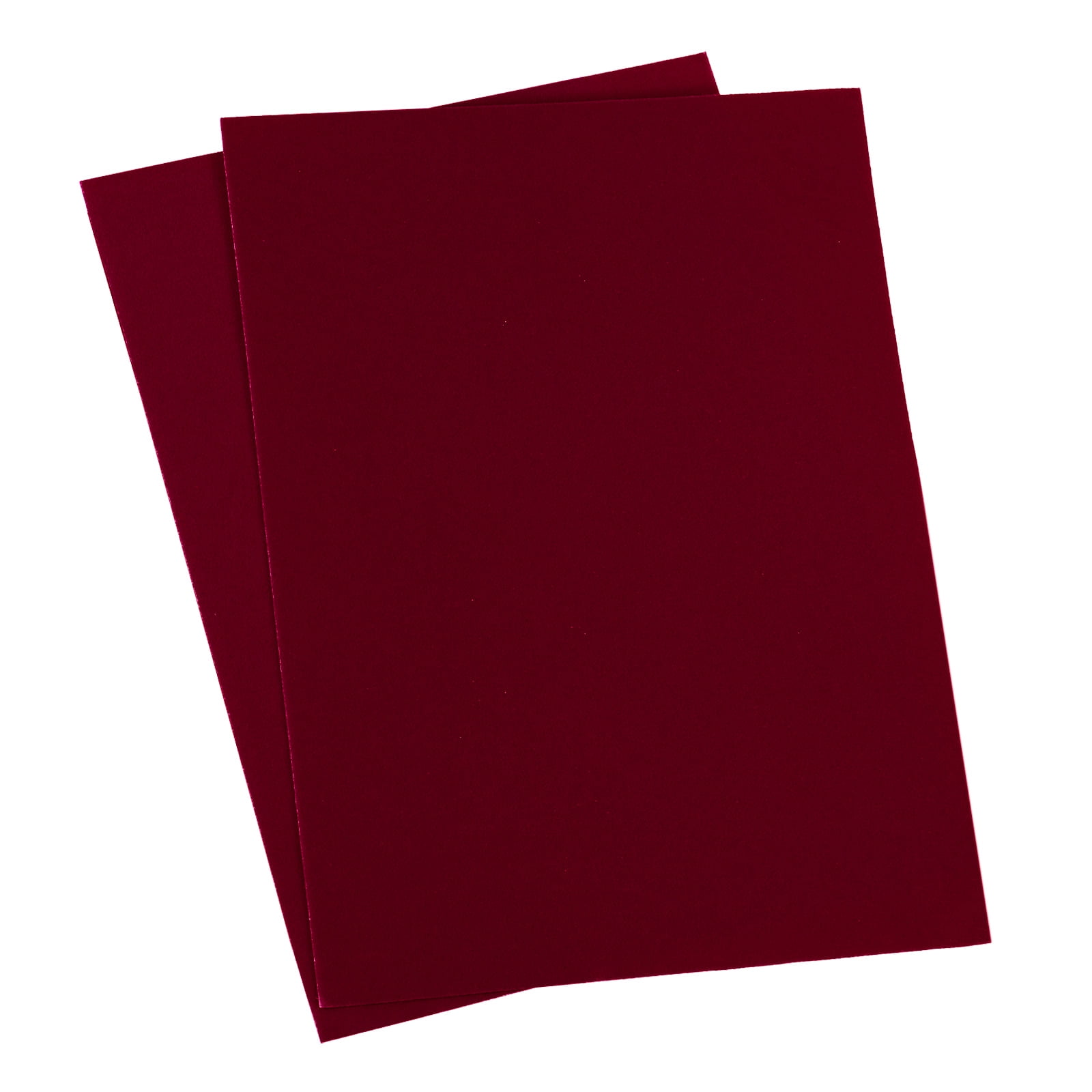 Self-Adhesive Velvet Patches Repair Patches Dark Red 2 Pack - Walmart.com