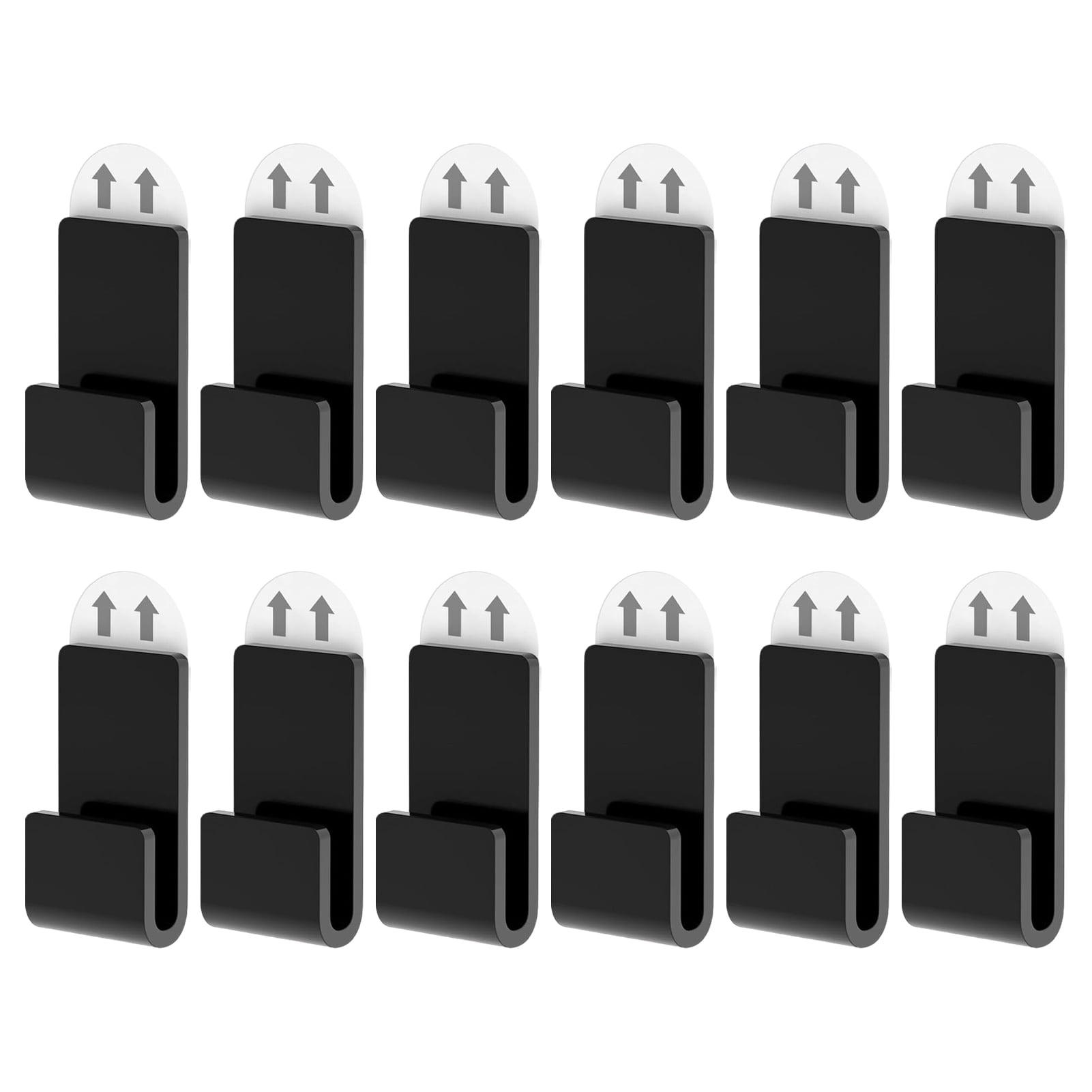 Self-Adhesive Vinyl Record Wall Mount Display 6-Pack 18-Slot Clear ...