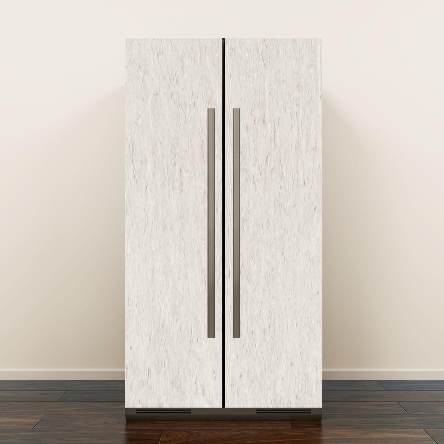 Self Adhesive Vinyl Refrigerator Wrap Set White Recycled Craft Paper ...