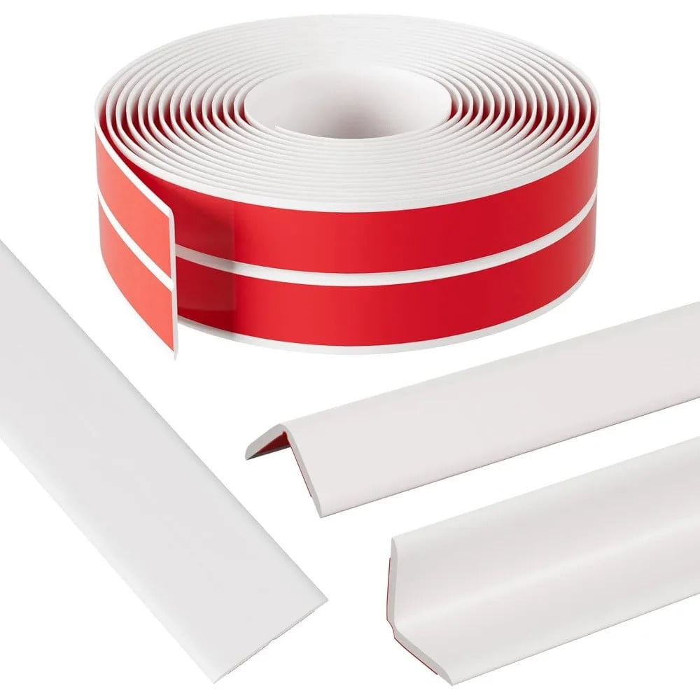 Self Adhesive Wall Corner Protector Peel and Stick Flexible Corner ...