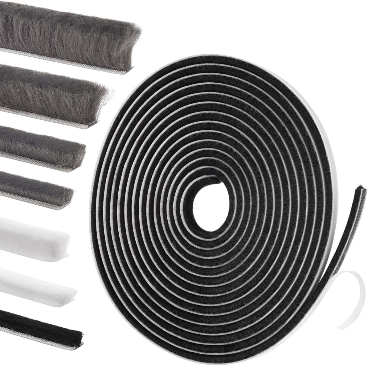 Self-Adhesive Weather Stripping Seal for Doors & Windows – Soundproof ...