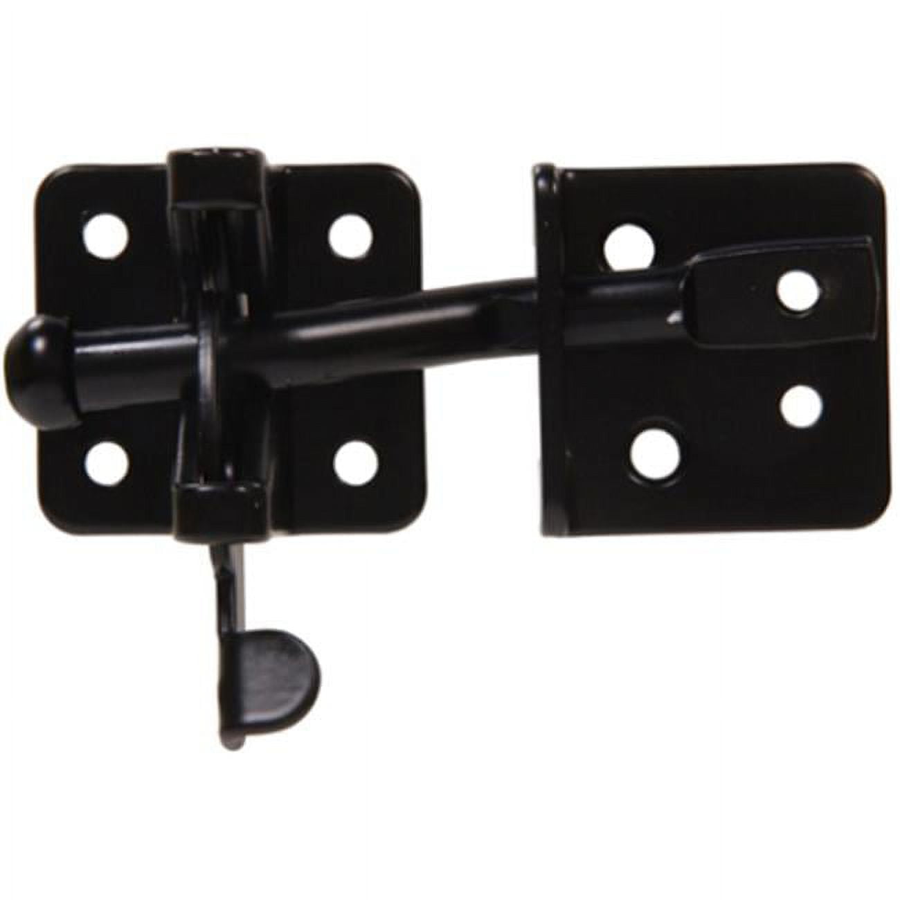 Self Adjustable Gate Latch, Black - Walmart.com