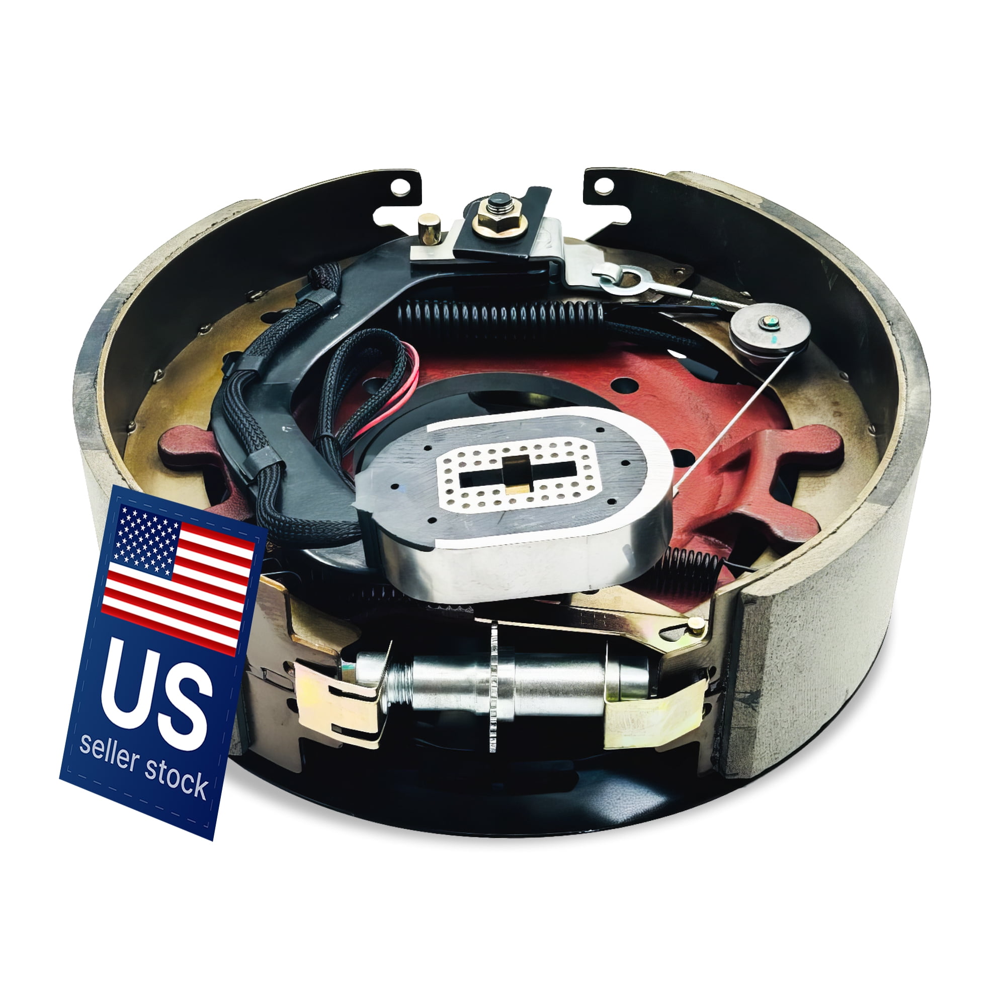 Self-Adjusting Electric Trailer Brake Assembly Kit - 10000 lb (Driver's ...