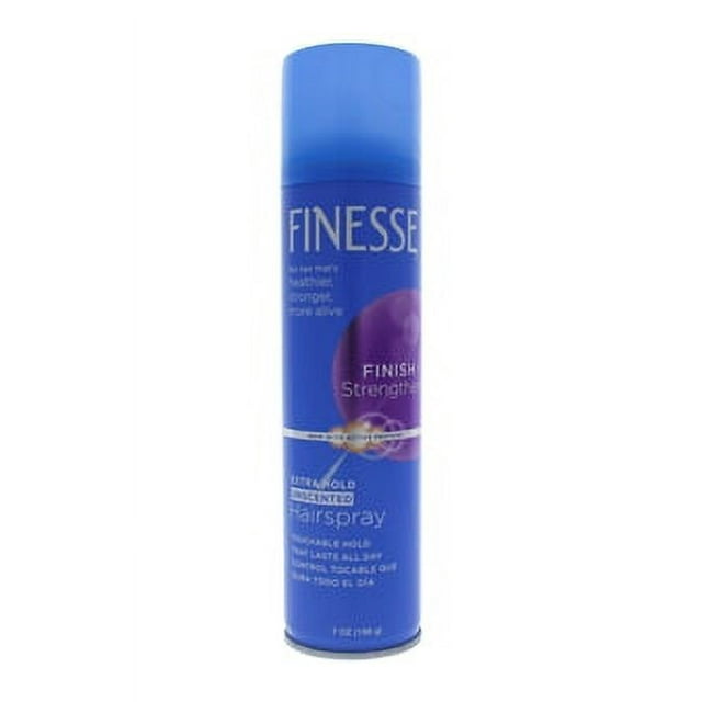 Self Adjusting Extra Hold Unscented Hair Spray by Finesse for Unisex ...