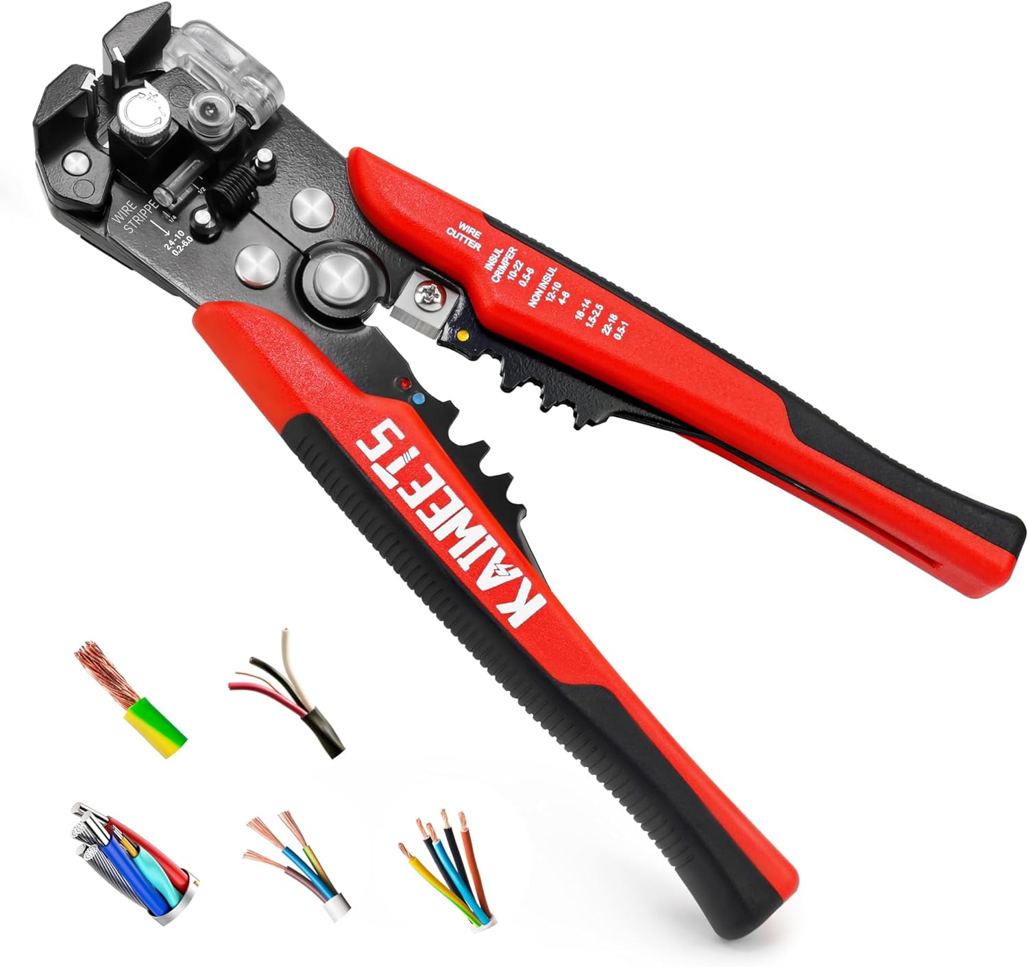 Self Adjusting Wire Stripper - 3 in 1 Heavy Duty Automatic Wire ...