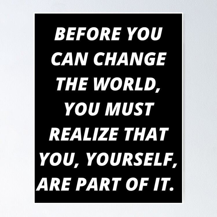 Self-Awareness Poster- Unframed Poster | Wall Art | Perfect For Home ...