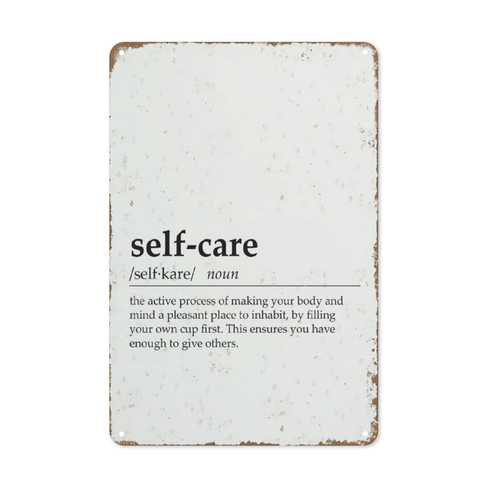 Self Care Definition Inspirational Decor Self Care Poster Therapist ...