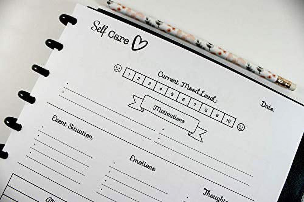 Self-Care Wellness for 11 Disc Planners - Walmart.com