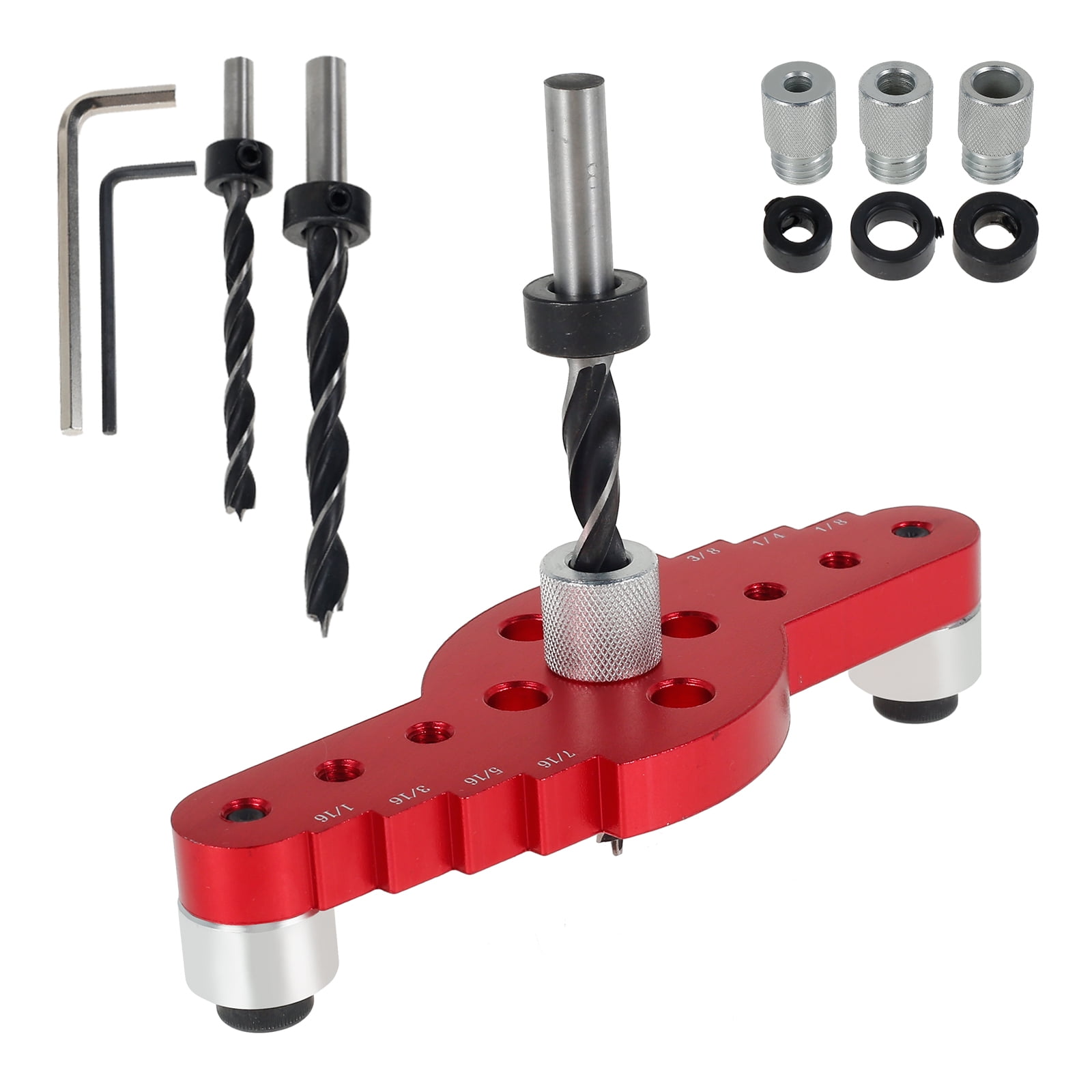 Self Centering Scriber Dowel Jig Kit Aluminum Alloy Vertical Pocket ...