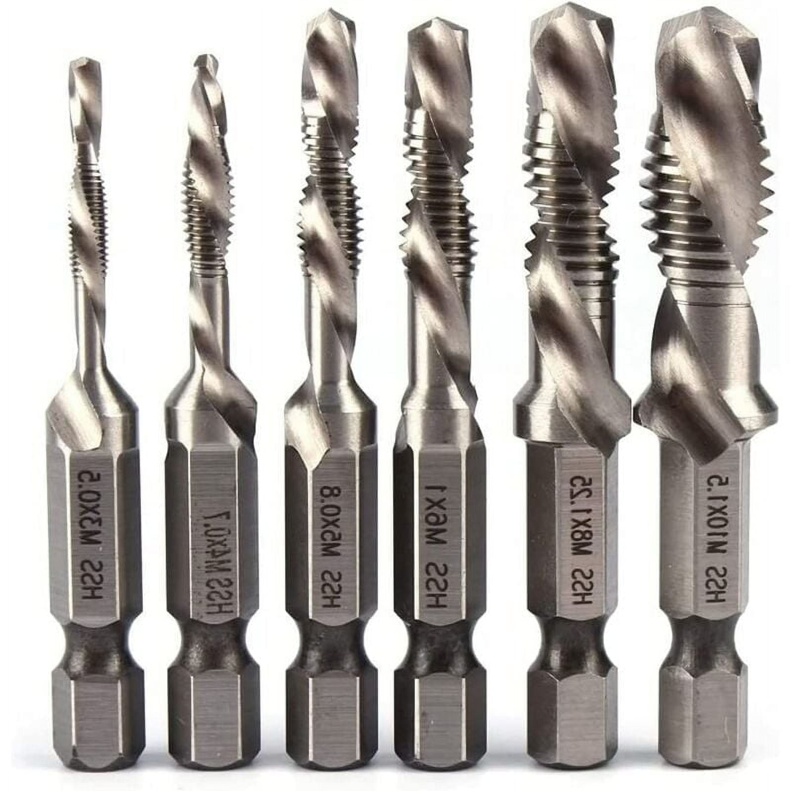 Self-Centering Tap Drill Bits, Easy To Use Hexagon Handle Tools For ...
