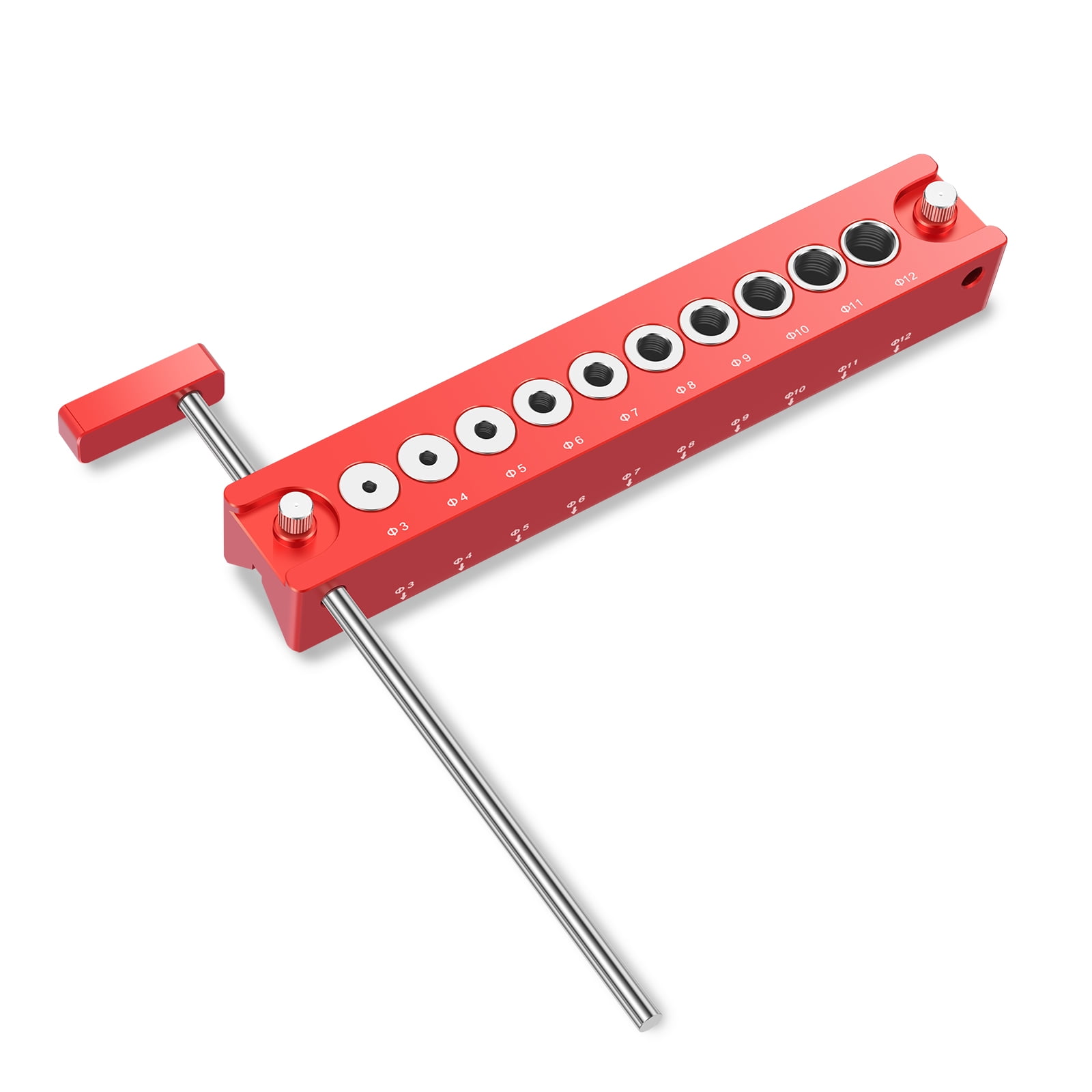Self Centering Vertical Drill Guide Aluminum Alloy Pocket Hole Jig ...