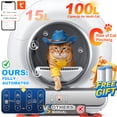 ODYAAZ Self Cleaning Cat Litter Box, Automatic Sensor Hygiene, Large ...