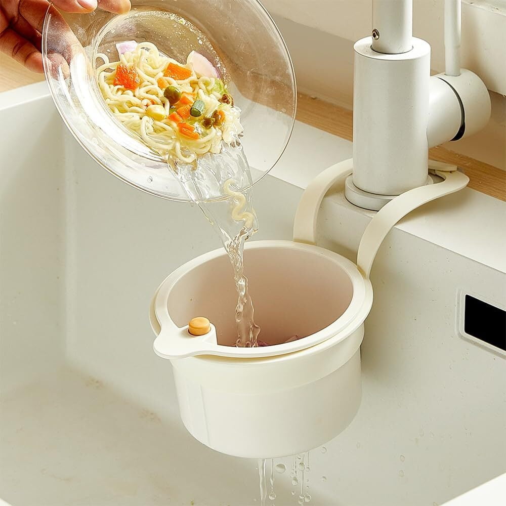 Self-Cleaning Kitchen Sink Food Waste Catcher Faucet Hanging, Multi ...