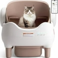 Self Cleaning Litter Box Automatic Cat Litter Box with APP Control Odor ...
