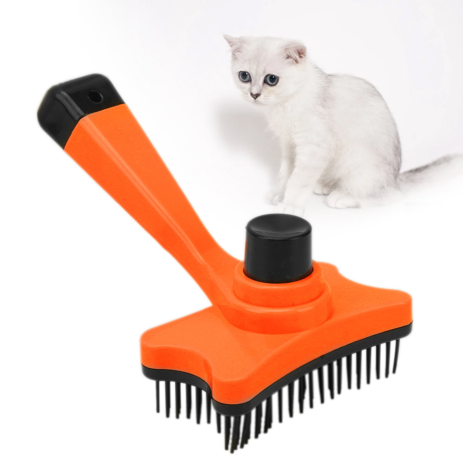 Self,Cleaning Pet Brush, Gently Removes Loose Hair Tangles, Comfort ...