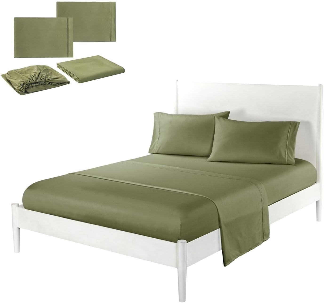 Self Cleaning Sheets, Eucalyptus Core Sheet Set, Bedding Experience A ...