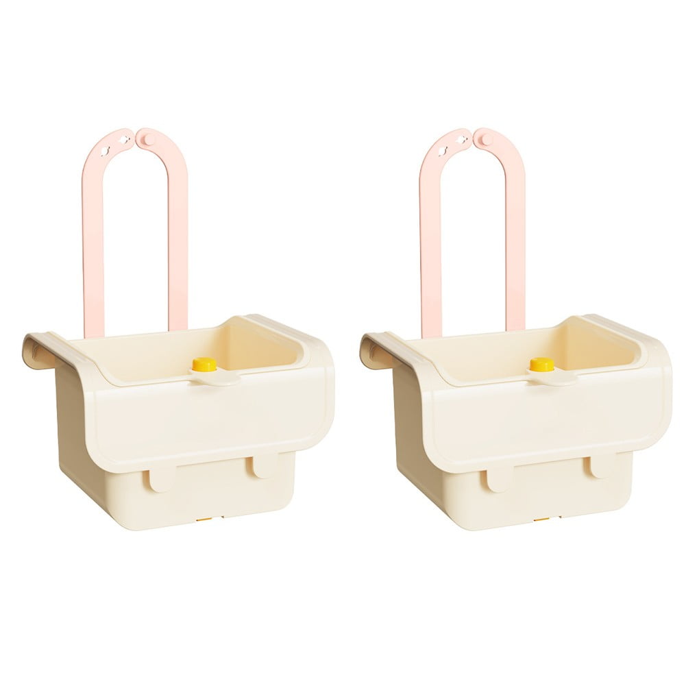 Self-Cleaning Sink Strainer Basket Set (2-Pack) Touch-Free Waste ...