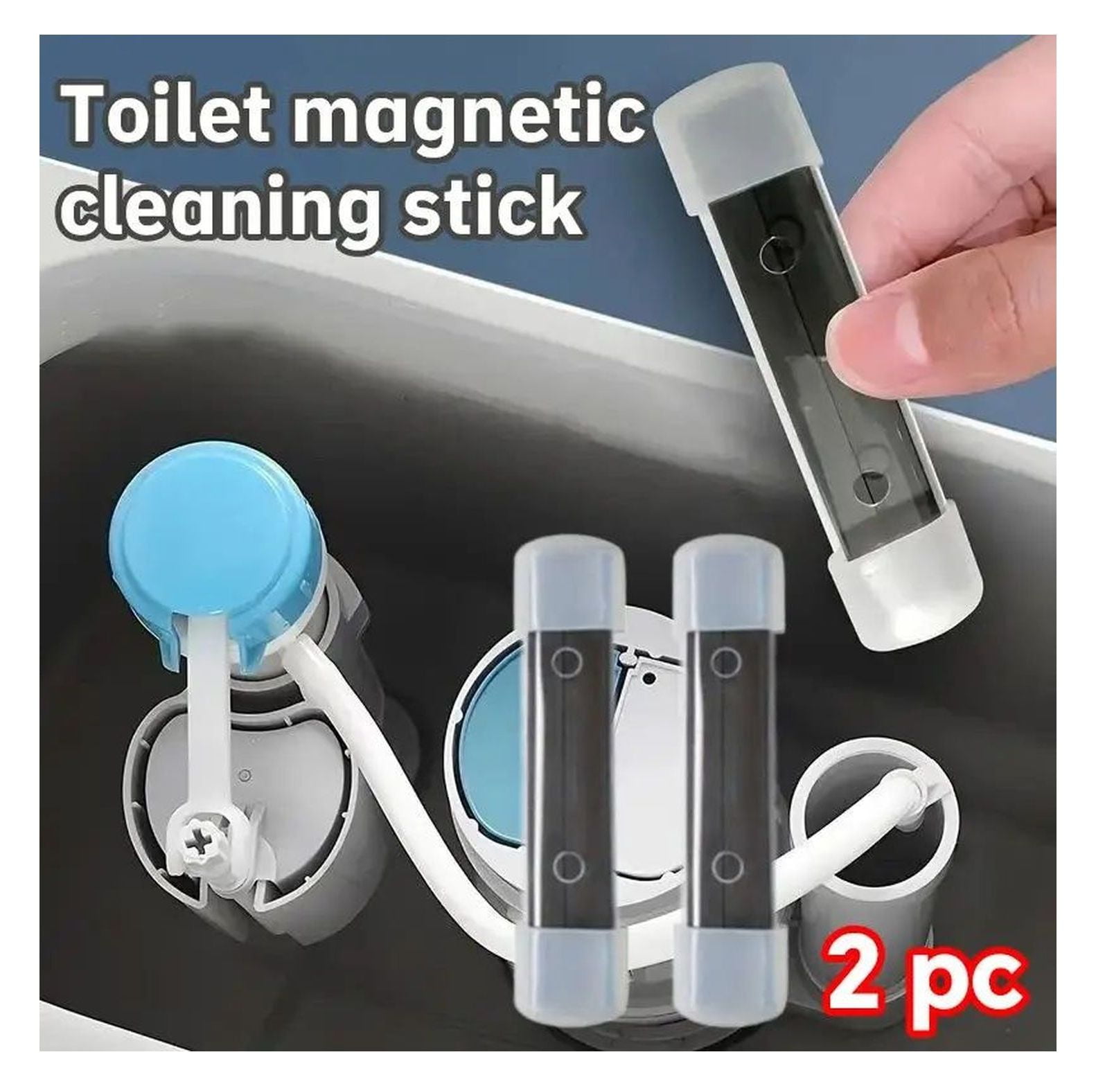 Self-Cleaning Toilet Kit – Eco-Friendly Magnetic Cleaner – 10/5/2 ...