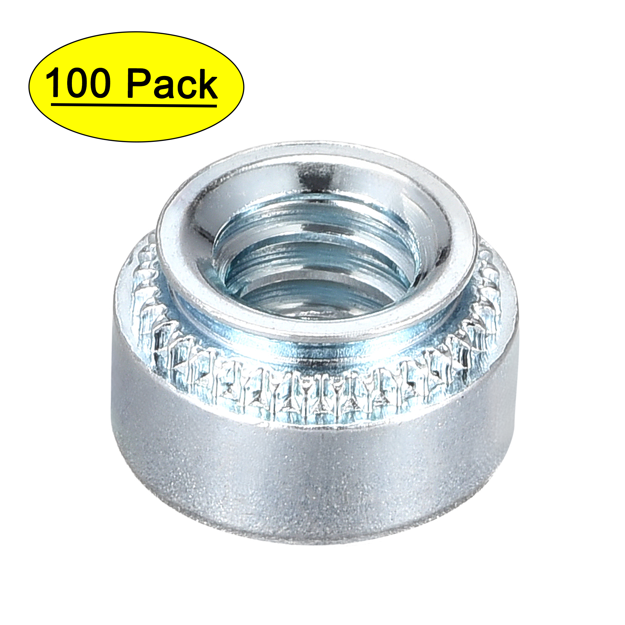 Self -Clinching Nuts,1/4-20x0.22-Inch Carbon Steel Rivet Nut Round Head ...
