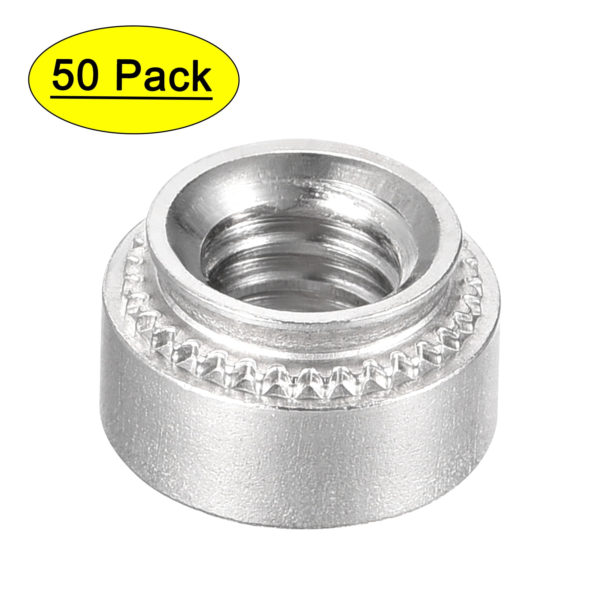 Self -Clinching Nuts,1/4-20x0.25-Inch Stainless Steel Rivet Nut Round ...