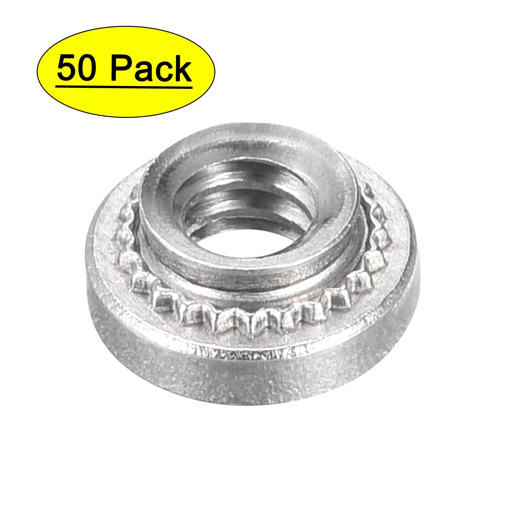 Self -Clinching Nuts,#6-32x0.1-Inch Stainless Steel Rivet Nut Round ...