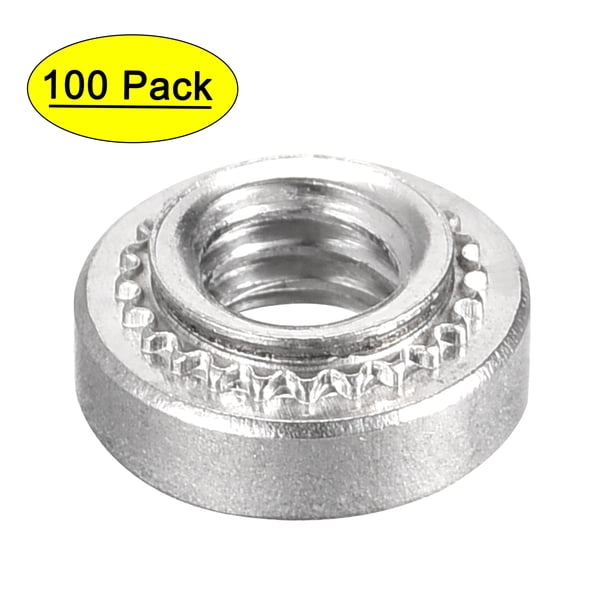 Self -Clinching Nuts,#8-32x0.14-Inch Stainless Steel Rivet Nut Round ...