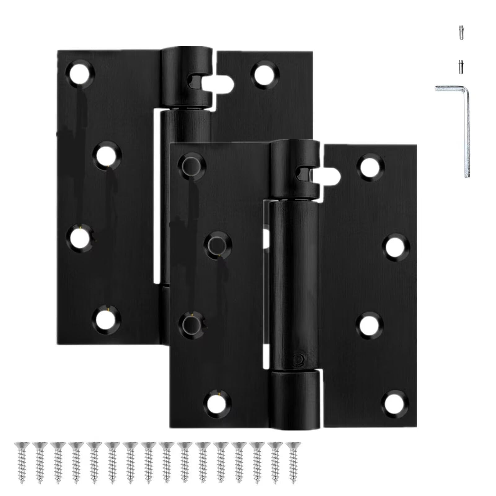 Self Closing Door Hinge, 5 inches,Auto Closing Spring Hinge with ...