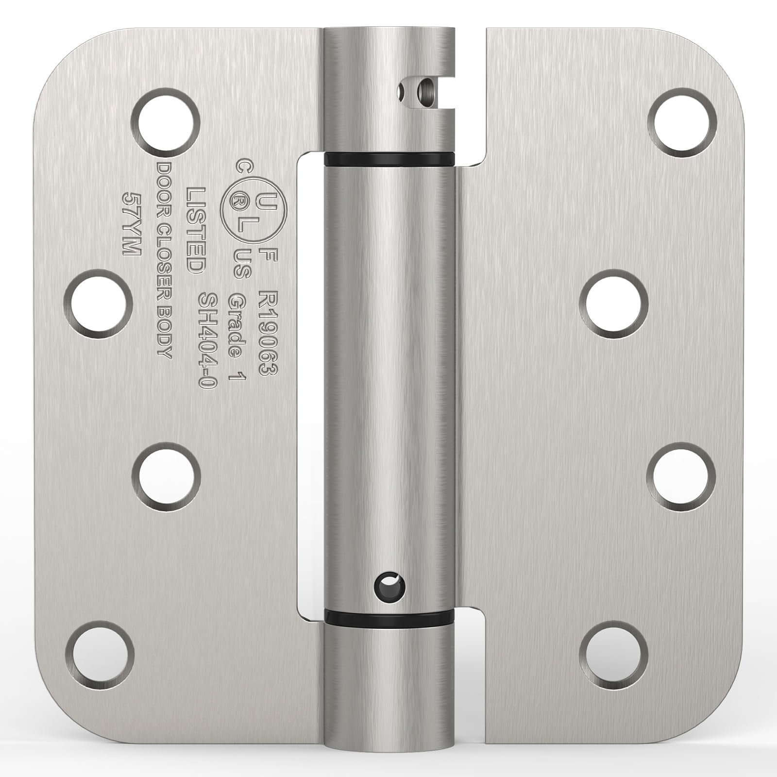 Self Closing Door Hinge, Auto Closing Spring Hinge with Adjustable ...