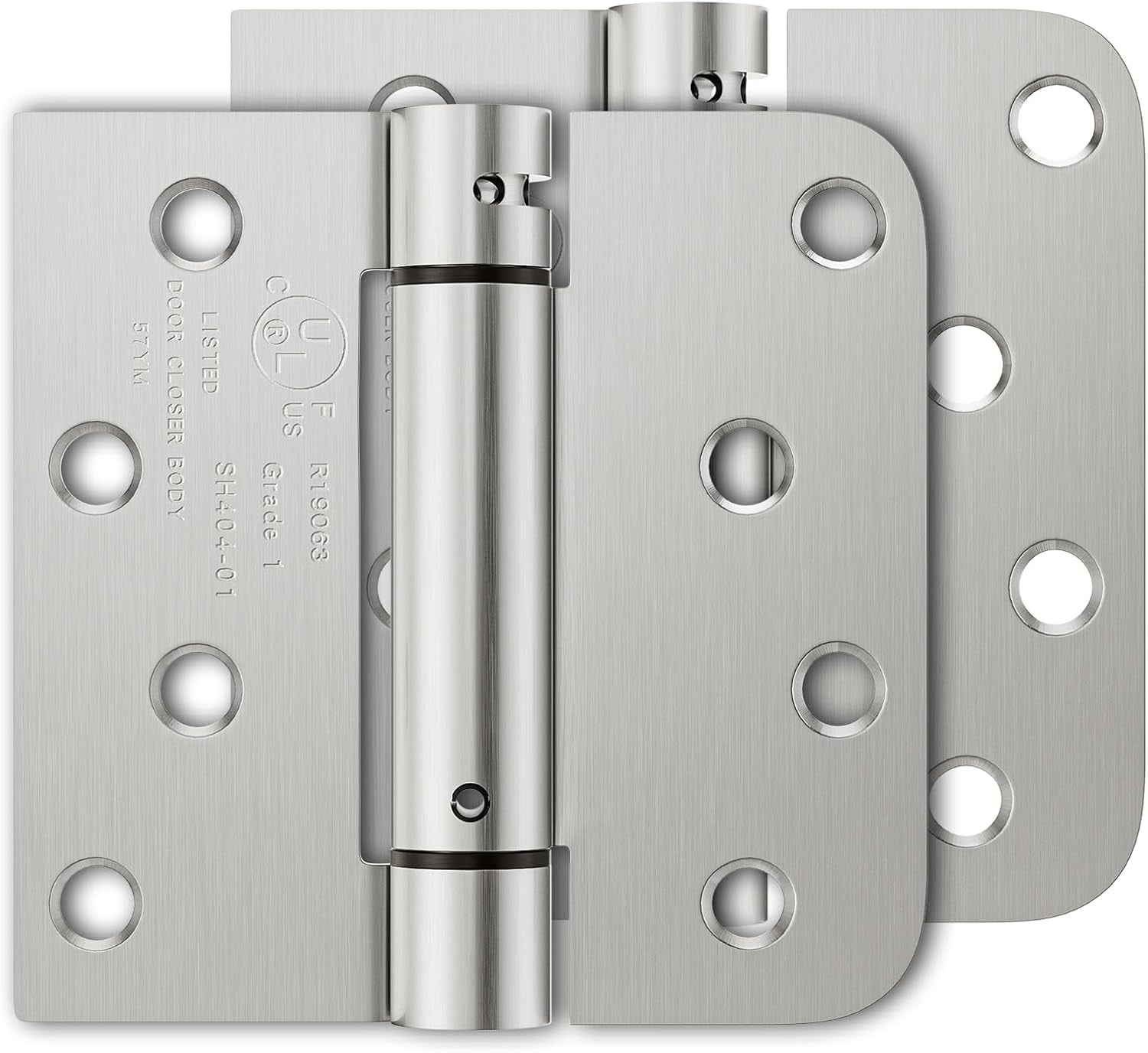 Self Closing Door Hinges, Spring Loaded Hinges with Square & Radius ...