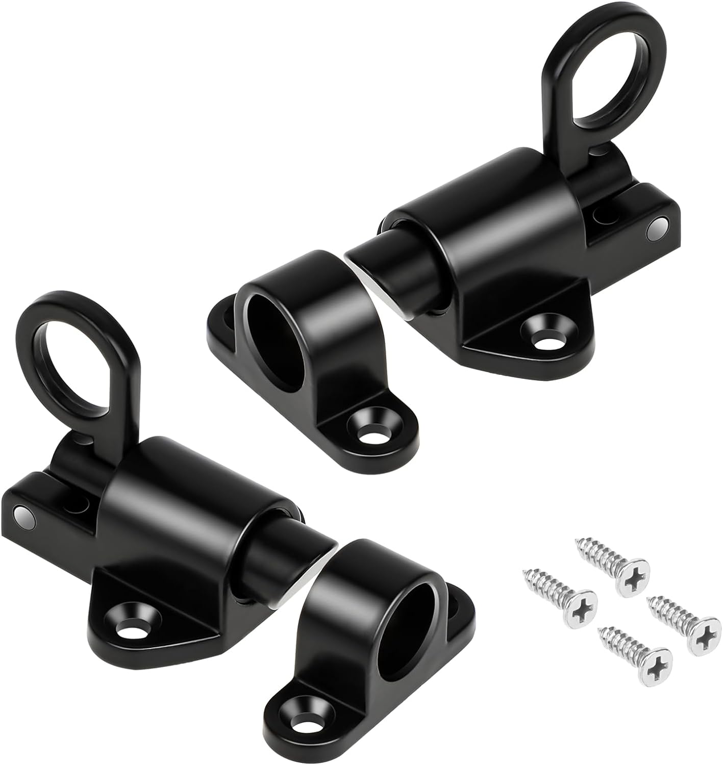 Self Closing Door Latches with Spring, Slide Bolt Latch Window Barrel ...