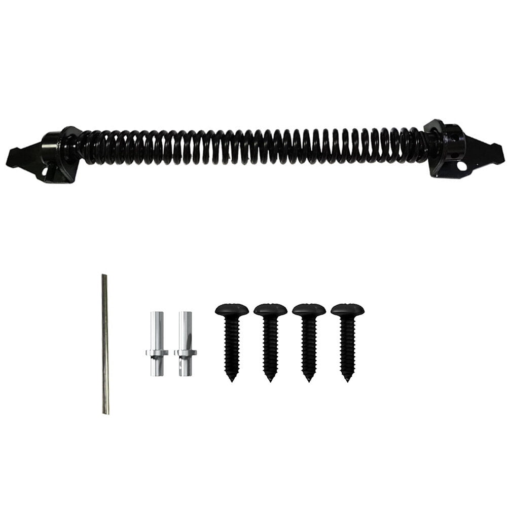 Self Closing Door Spring Gate Kit for Wooden Fence Springs to Close ...