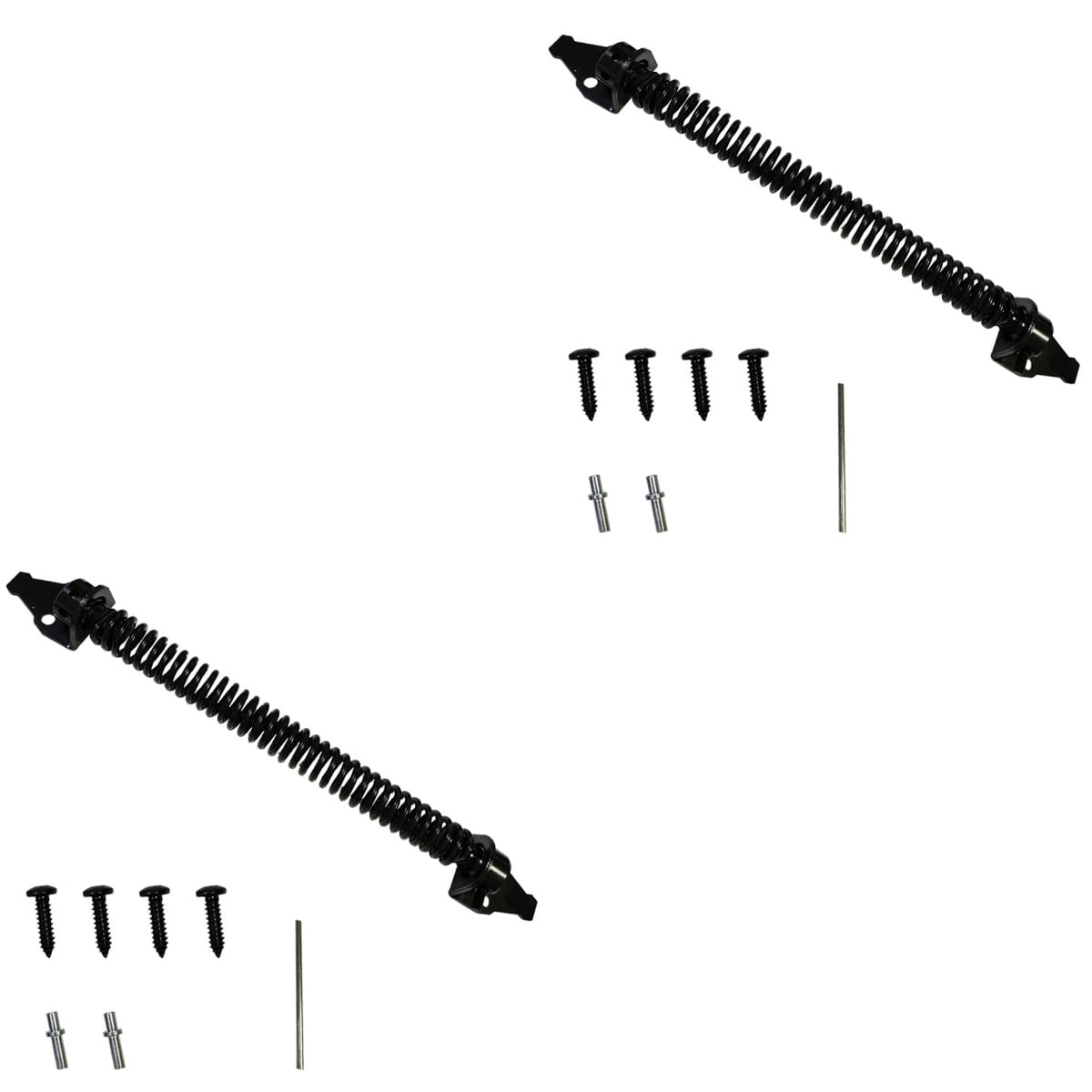 Self Closing Door Spring Gate Screen 2 Sets Fence Wooden Box Closers ...