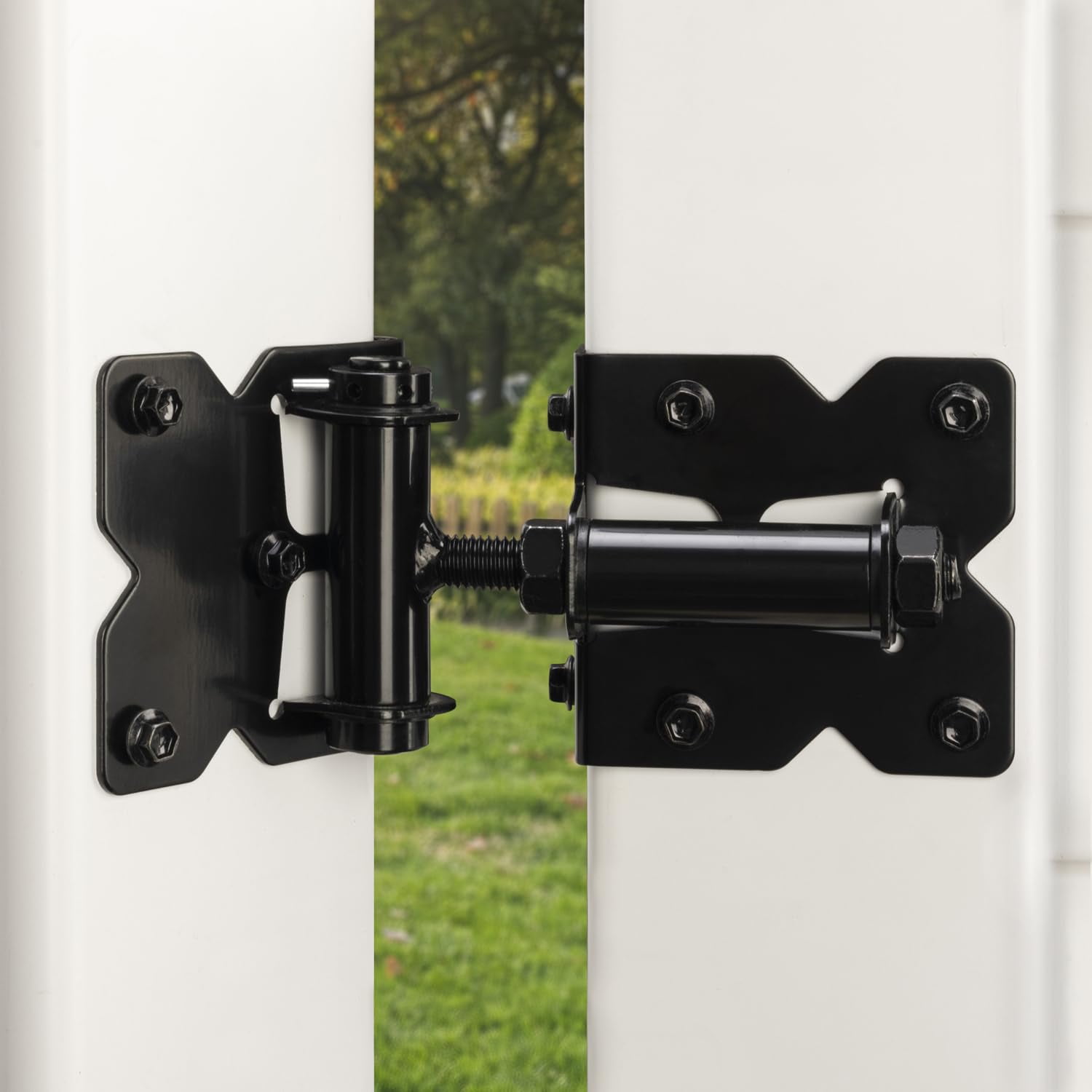 Self Closing Gate Hinges for Wooden Fences Gates, Degree Adjustable ...