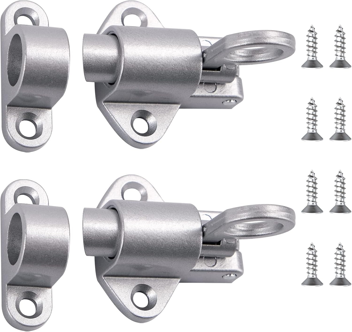 Self-Closing Latches, Sturdy Construction With Spring Barrel Slide Door ...