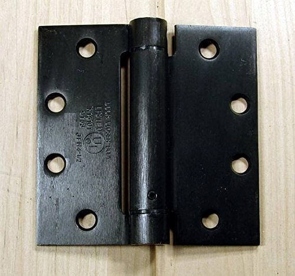 Self Closing Spring Hinge - 4 Inches Square - Oil Rubbed Bronze ...