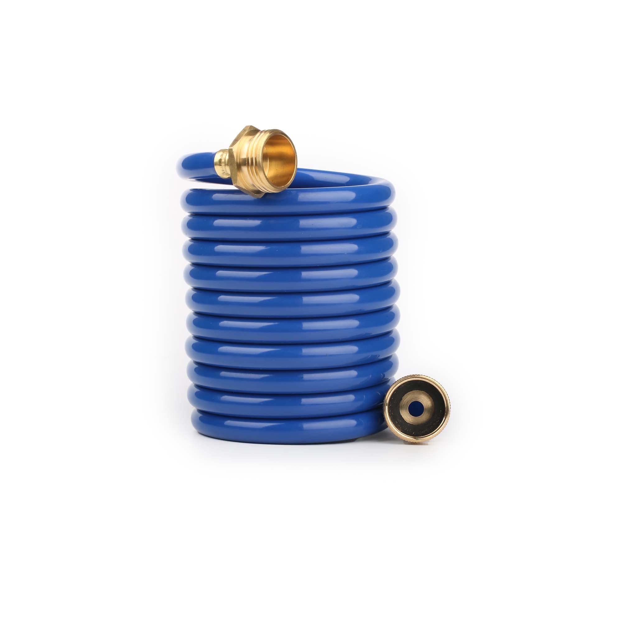 Self Coiling Garden Hose 10 Feet Long, EVA Construction with 3/4 Inch ...