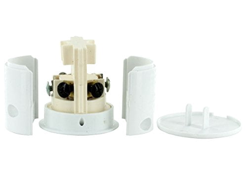 Self Contained Receptacle - Tamper Resistant - Includes Cover Cap and ...