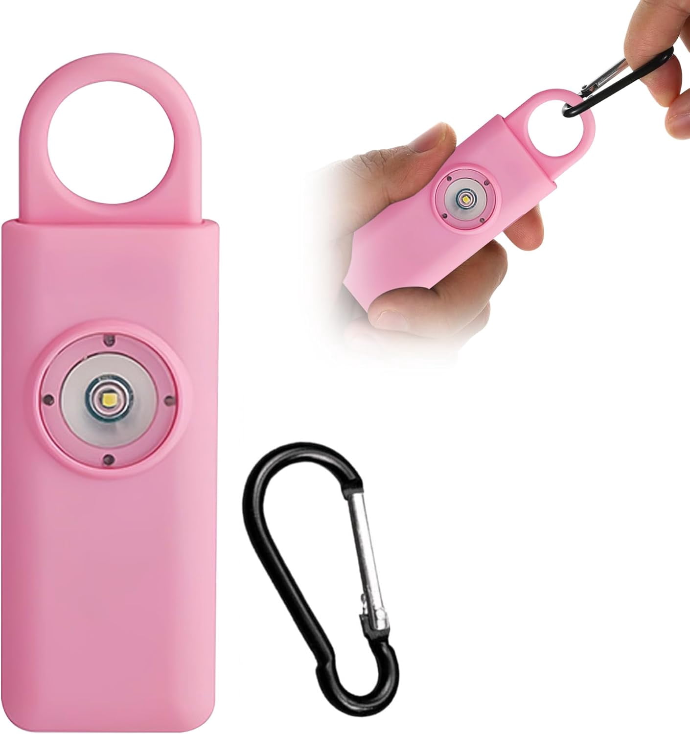 Self Defense Siren Personal Safety Alarm SOS LED Strobe Light Air ...