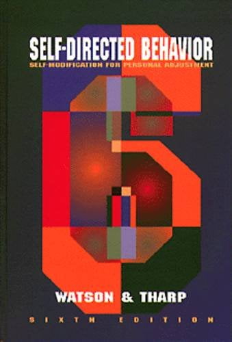 Pre-Owned Self-Directed Behavior: Self-Modification for Personal ...