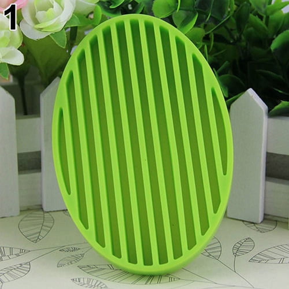 Self Draining Soap Dishes, Premium Silicone Soap Holder, Soap Saver for ...