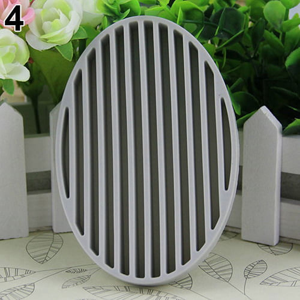 Self Draining Soap Dishes, Premium Silicone Soap Holder, Soap Saver for ...