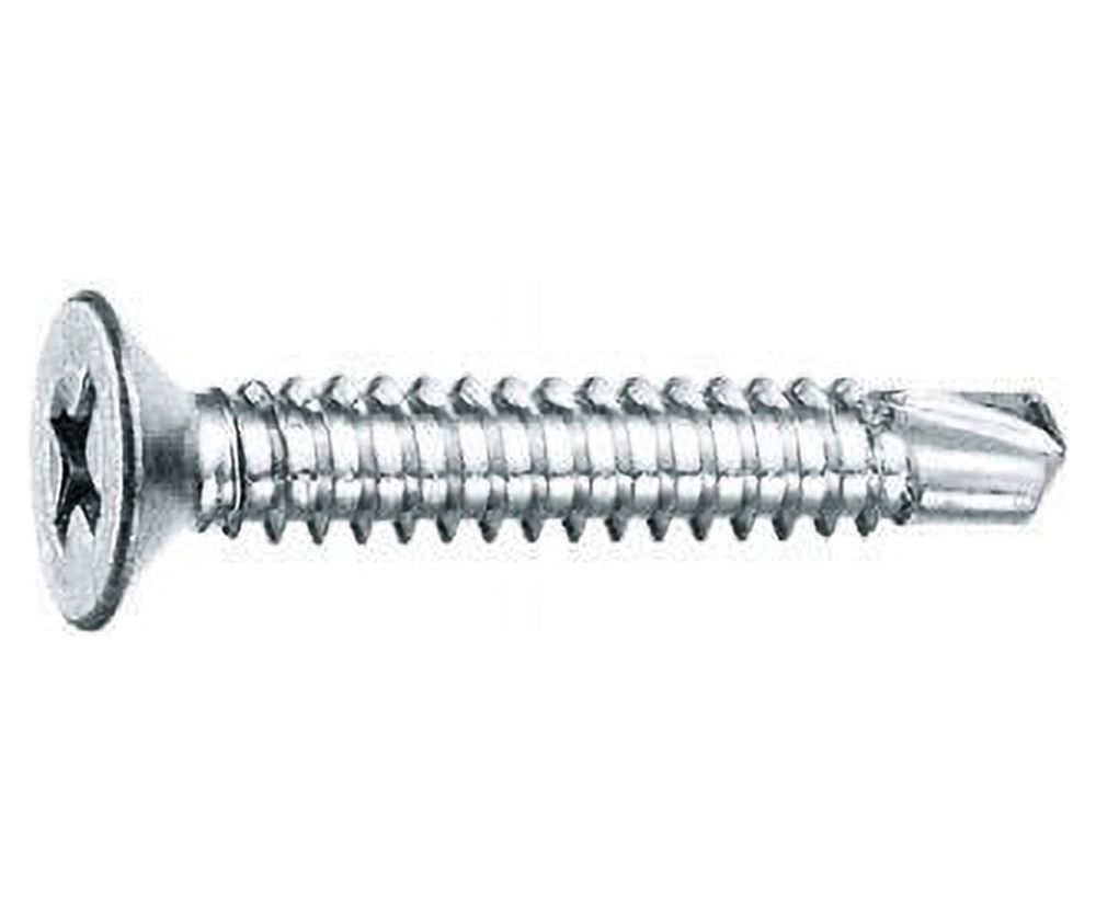 Self Drilling Screws Flat Head Sheet Metal Stainless Steel Qty 25 #12 x ...