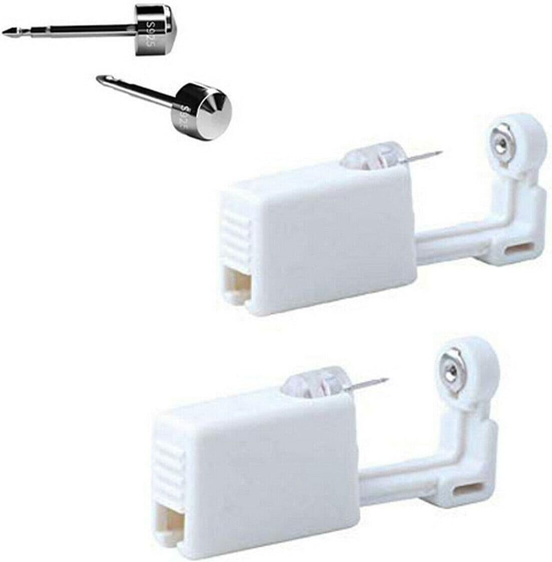 Self Ear Piercing Gun Earring Disposable Ear Stud Gun Kit Sterile No ...