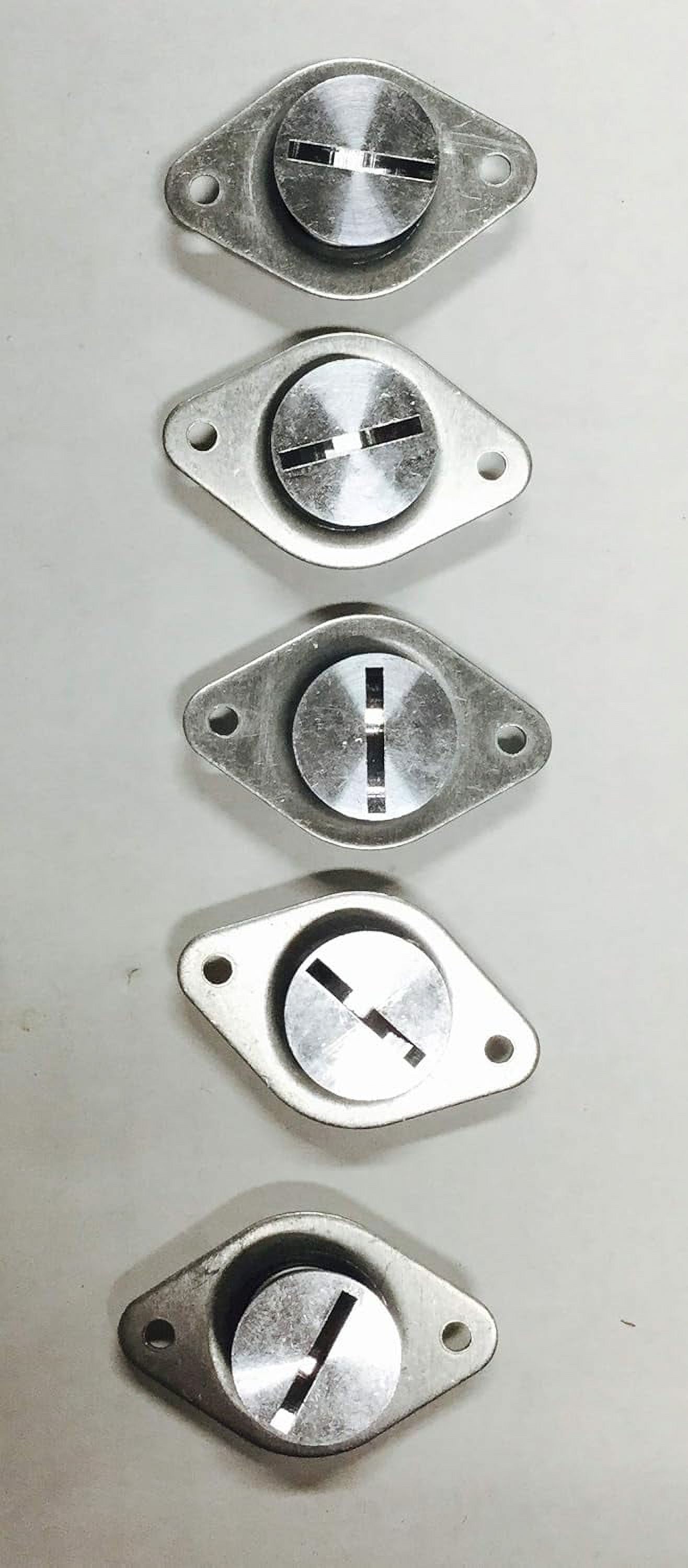 Self Ejecting Dzus Fasteners Aluminum Mill 5Pk. By .500 - Walmart.com