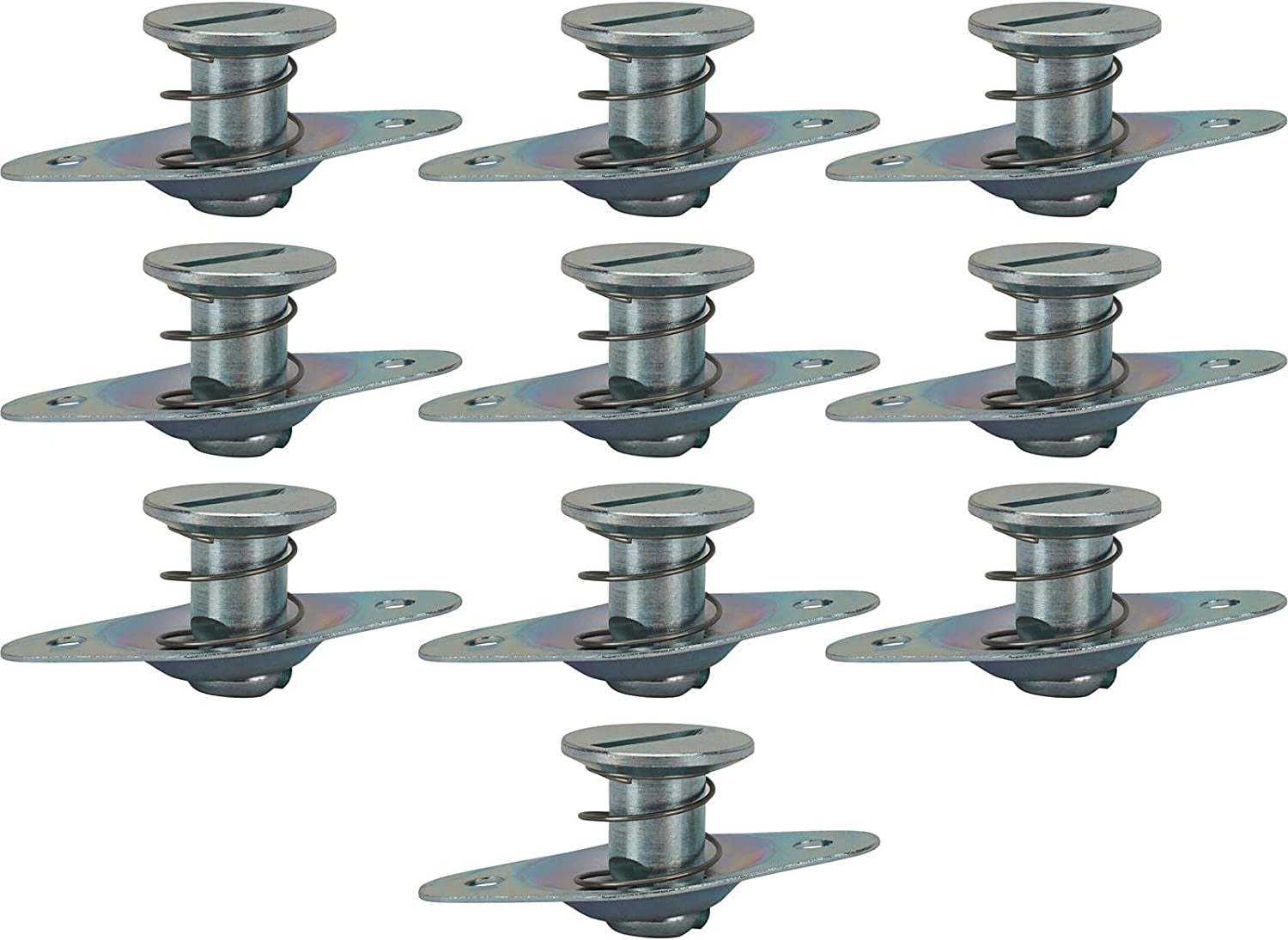 Self-Ejecting Quarter Turn Fasteners, .500 Inch Grip, Pack/10 - Walmart.com