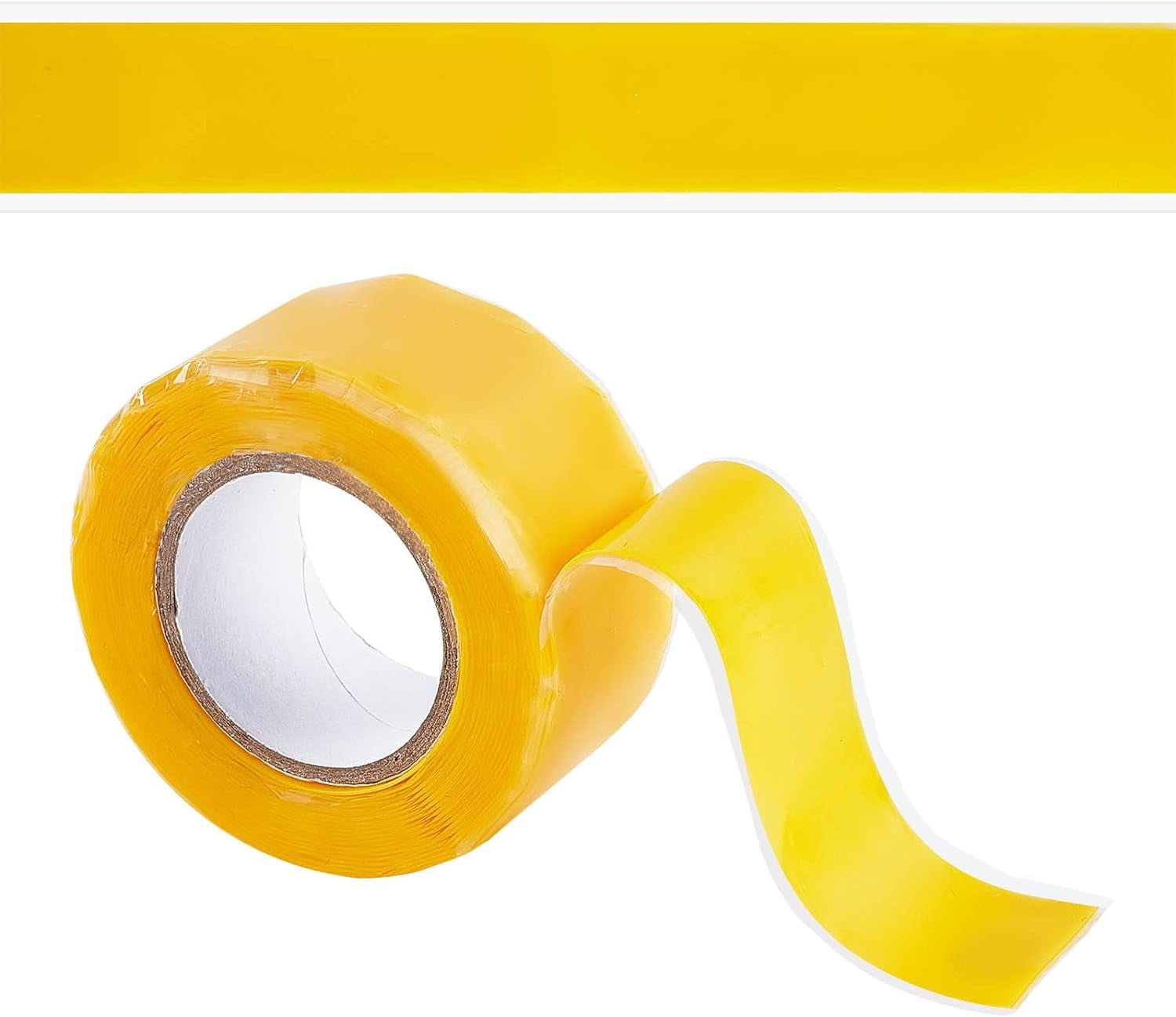 Self Fusing Silicone Tape Yellow Waterproof Repair Sealing Insulation ...