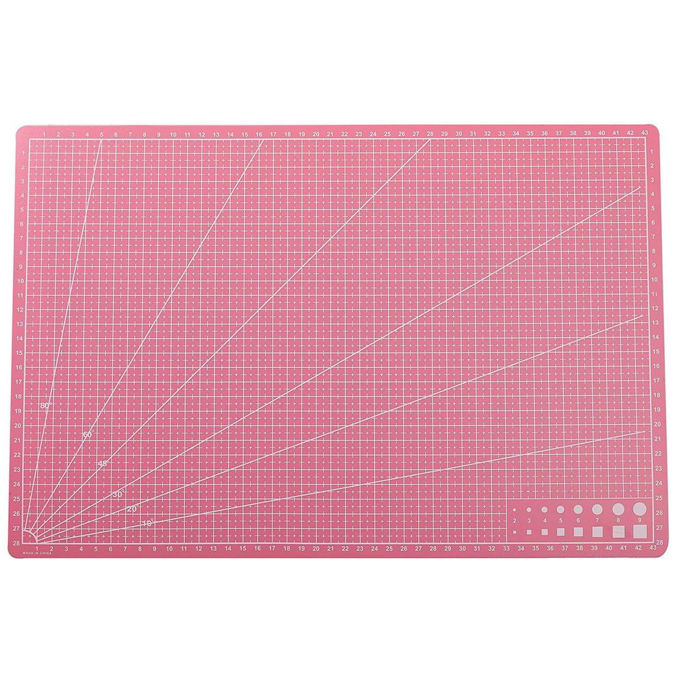 Self Healing Sewing Mat,A3/A4/A5 Rotary Cutting Mat Double Sided 5-Ply Craft Cutting Board for ...