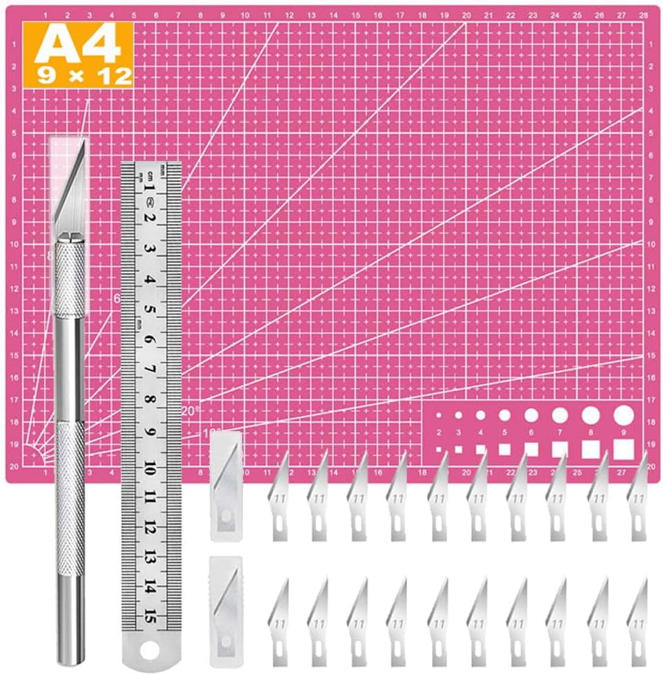 Self Healing Sewing Mat, Exacto Knife Precision Carving Craft Hobby ...