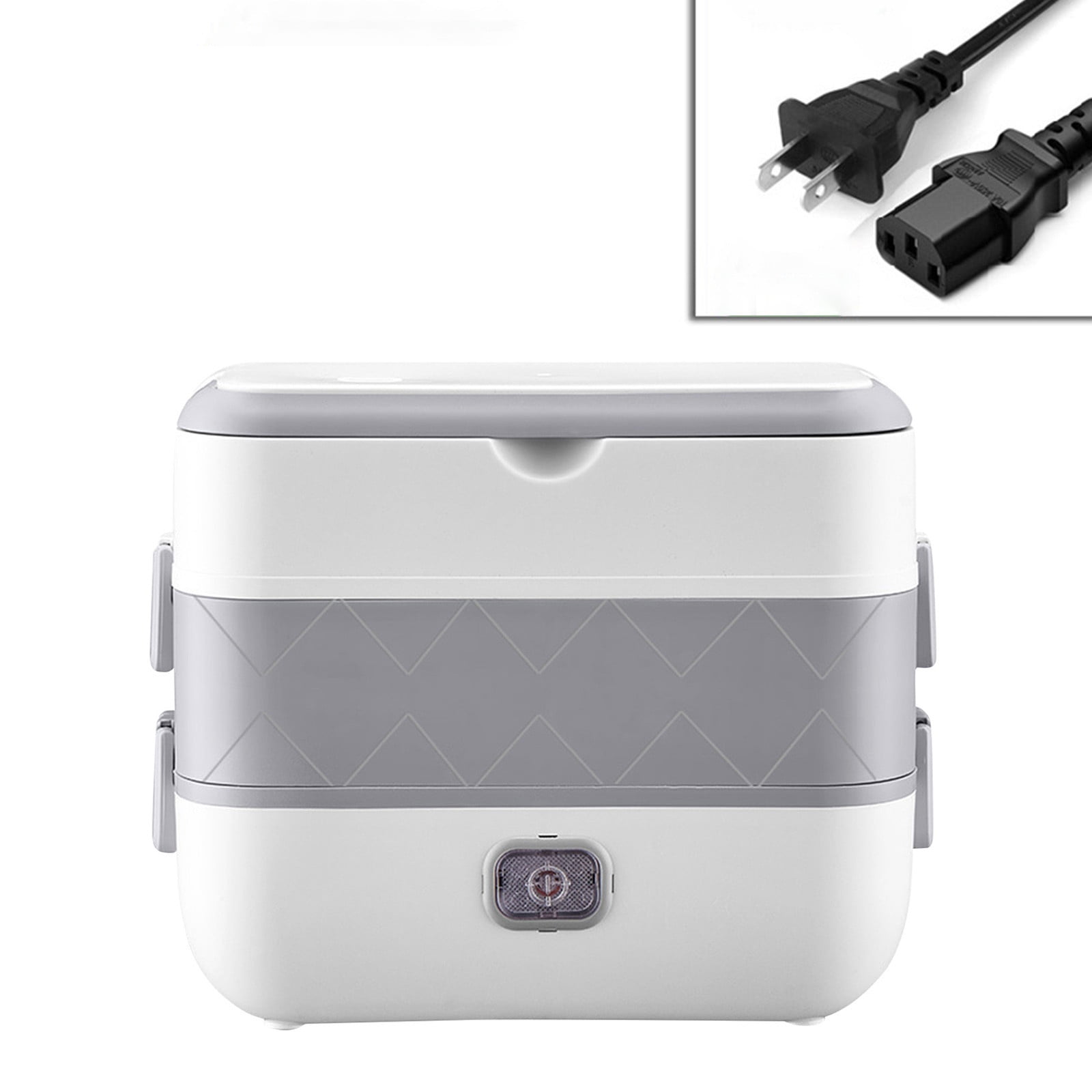 Self Heating Lunch Box Cordless, Cordless Lunch Box with 1L, 158°F Heat ...