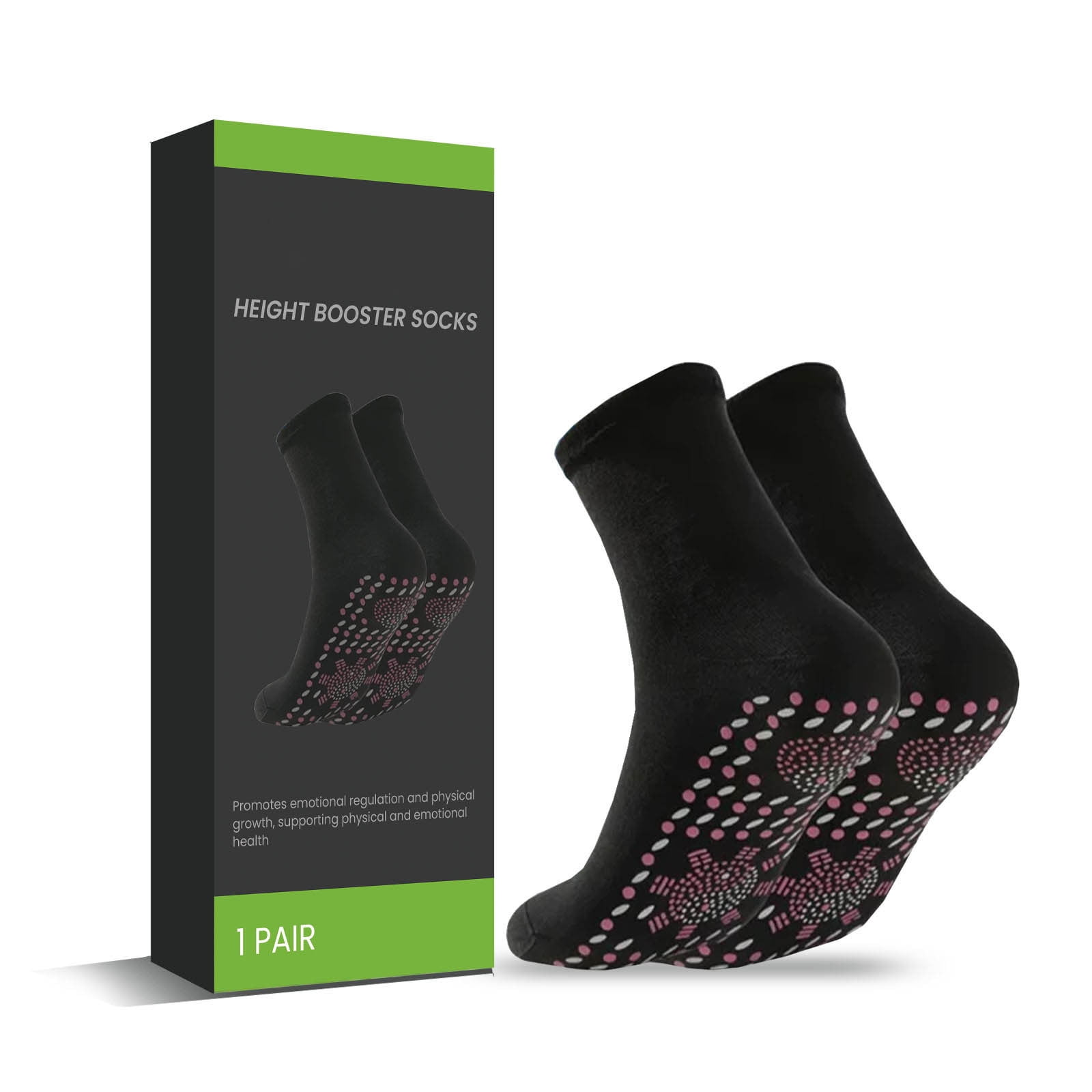 Self Heating Massage Socks for Height Increase Promotes Circulation ...